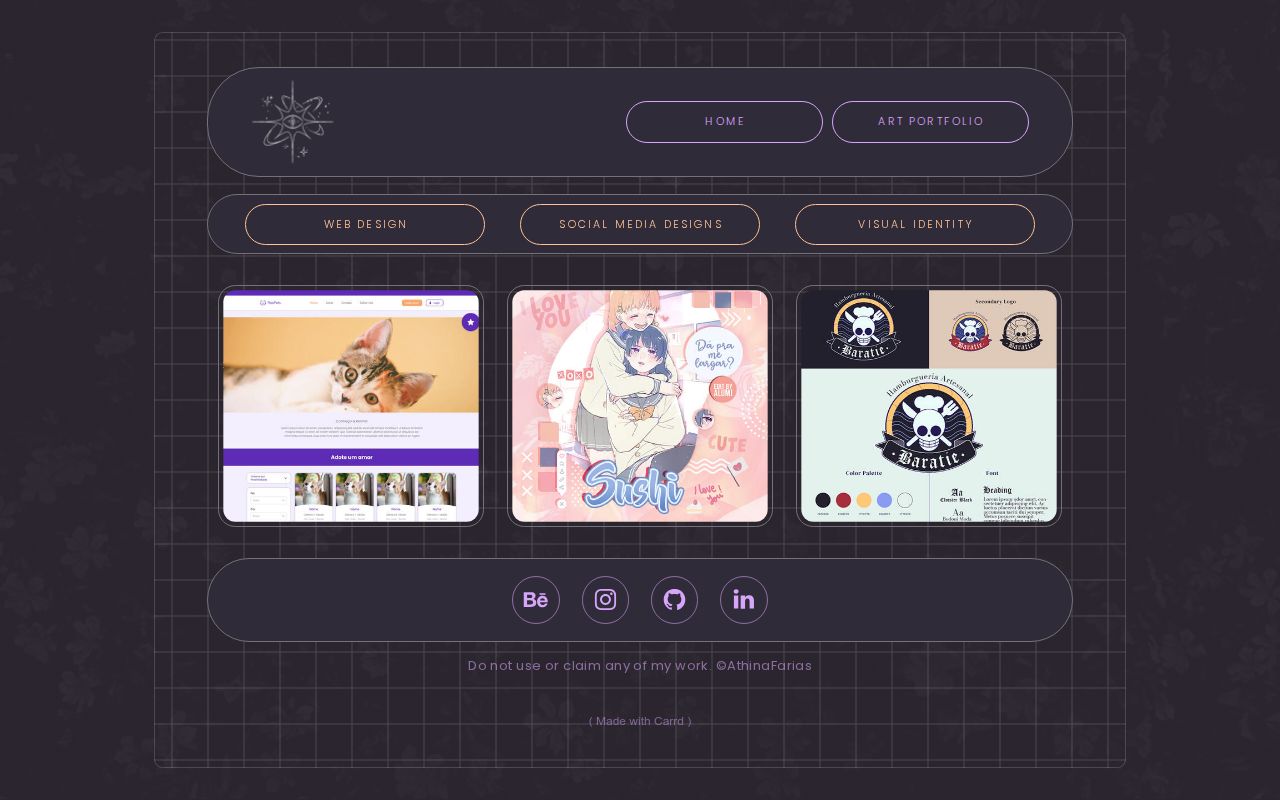 Athina Farias Portfolio